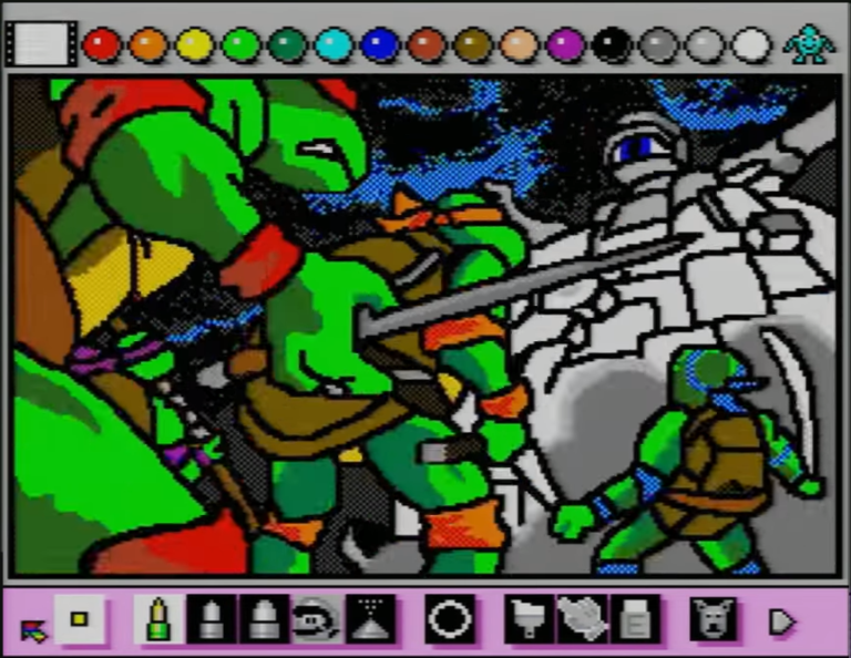My TMNT Mario Paint Animation, A Retrospective – Mike Matei Blog – Mike ...